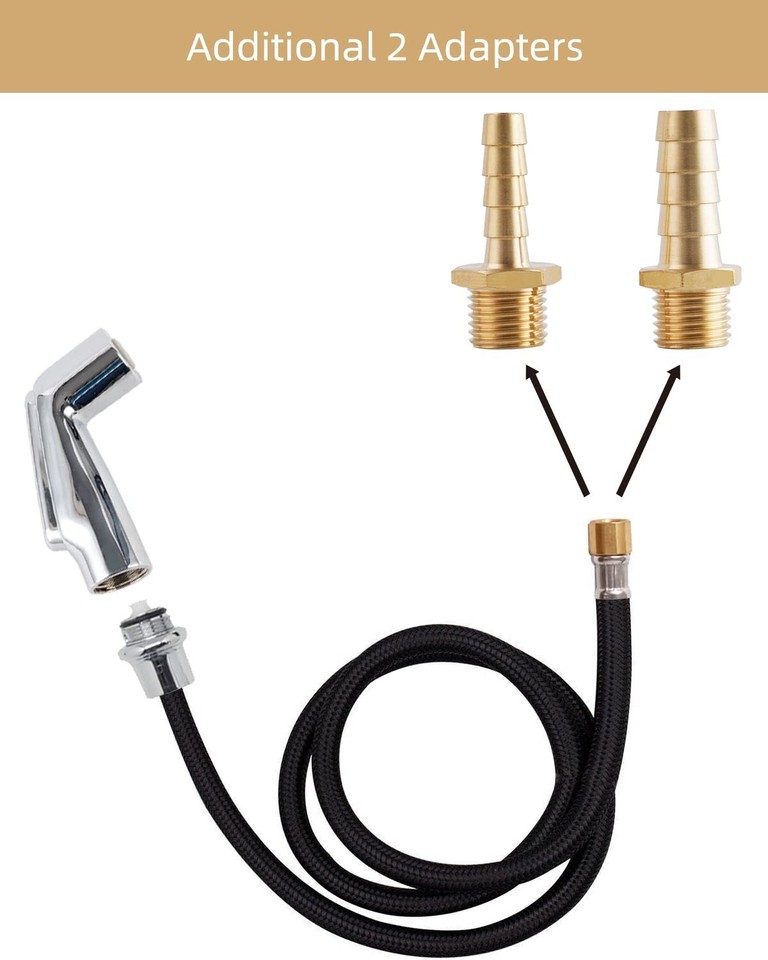 Kitchen Sink Side Sprayer with Quick Side Connector, Kitchen Sprayer ...