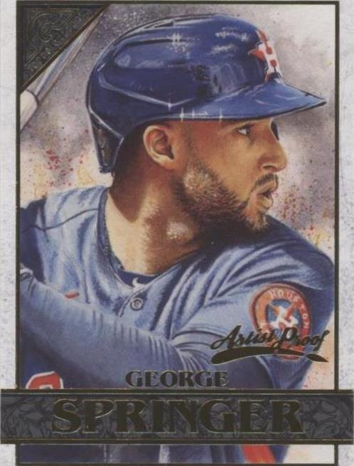 2020 Topps Gallery - George Springer #62 Artist Proof for sale online ...