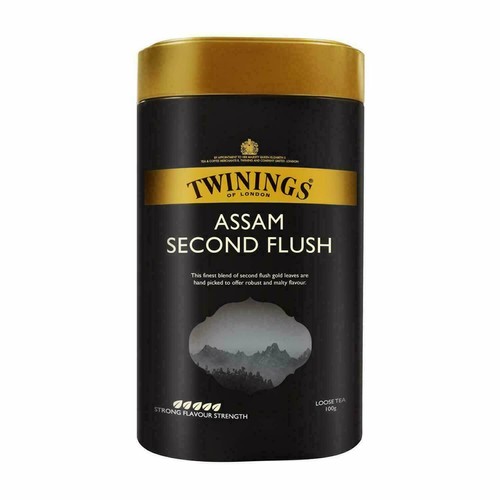 2 X TWININGS ASSAM Second Flush Thé, 100 G, Thé En Vrac, Fort, Long ...