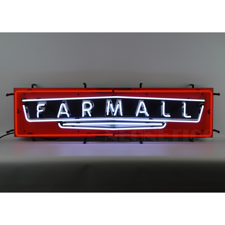 5 Neon Sign Farm Tractors Farmall IH Case International Harvestor Barn ...