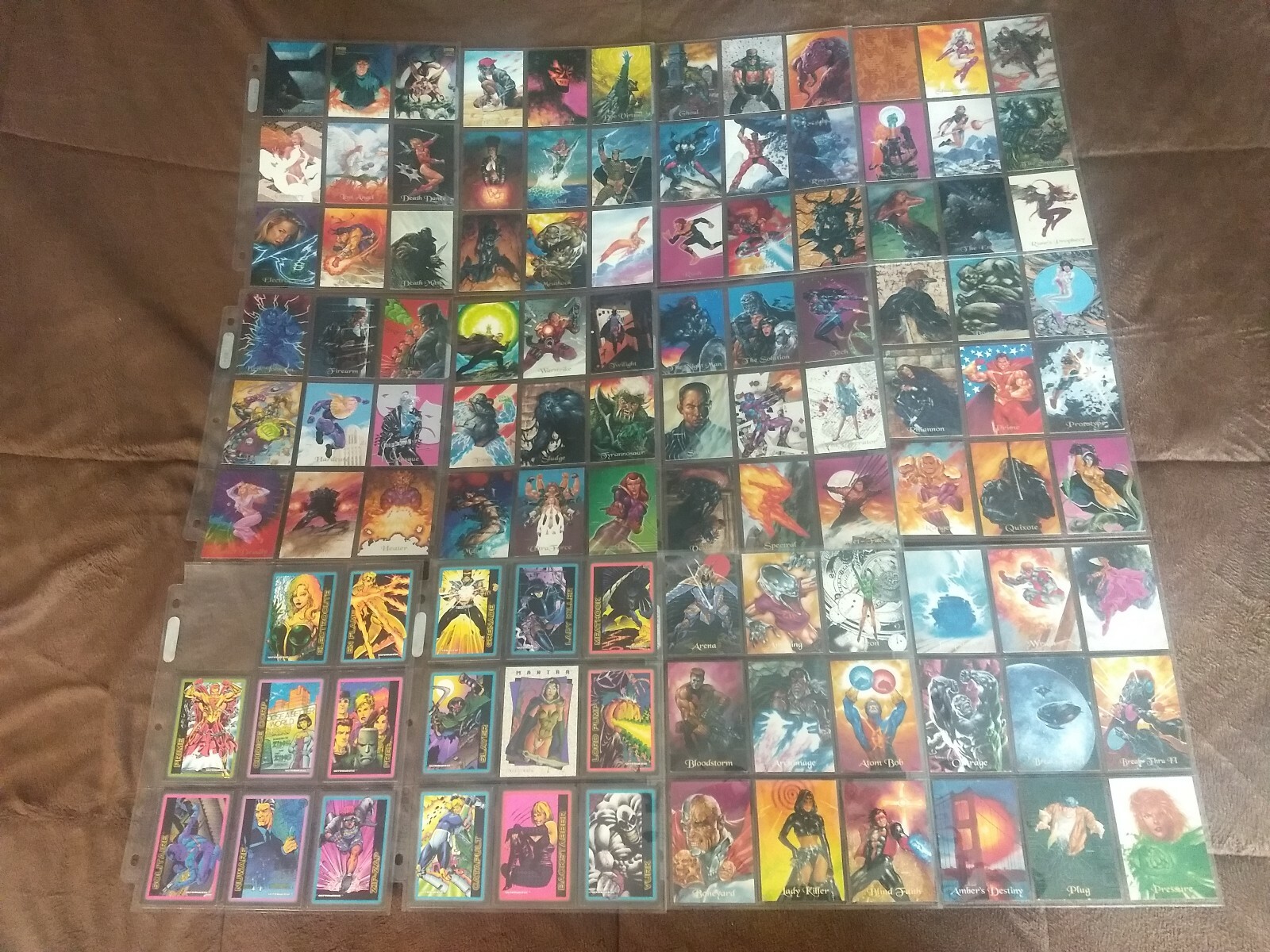 1993 & 1994 ULTRAVERSE SKYBOX TRADING CARDS, MALIBU COMICS, 100+ Lot ...