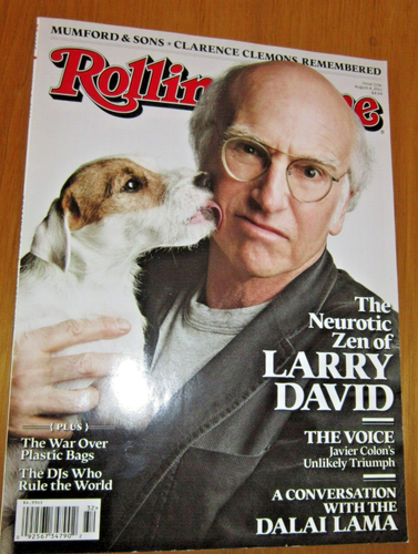 Rolling Stone Magazine Larry David Aug. 2011 Curb Your Enthusiasm ...