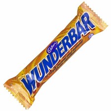 8 Cadbury Wunderbar 58g standard size chocolate candy bars imported ...