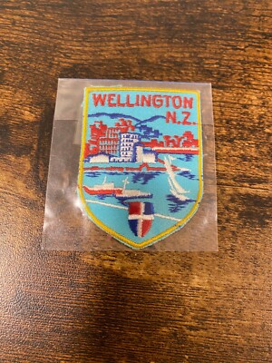 New Zealand Wellington Patch Rare Scare Sew Iron On | eBay
