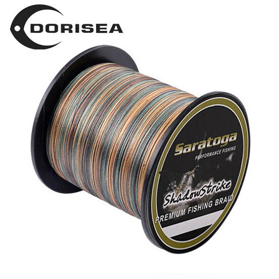 8 Strands 6lb~300lb Brown Green New Camo Mixed Braided Fishing Line ...