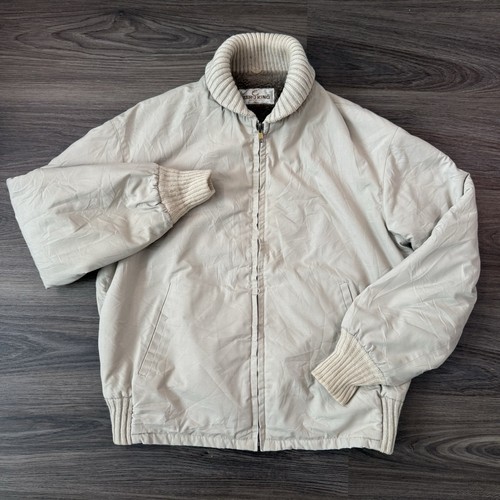 Vintage 60s Zero King Bomber Jacket Faux Fur Lined Men’s Size 42 | eBay
