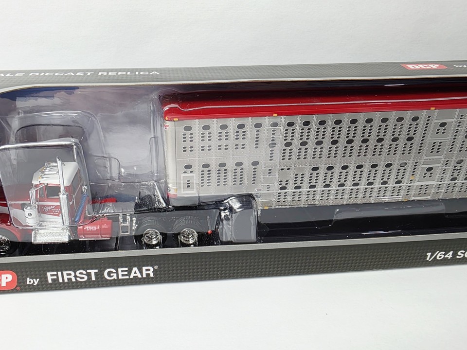 DCP KOPPES KENWORTH W900A DAY CAB & WILSON LIVESTOCK TRAILER IN BOX ...