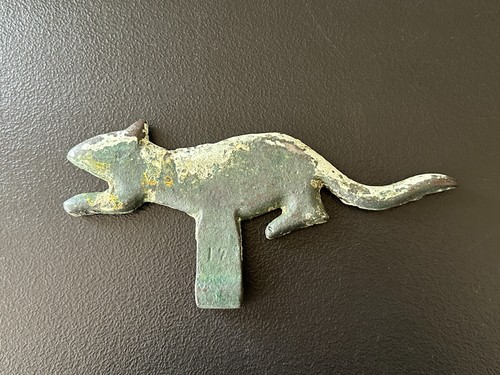 Antique Vintage - RAT - Cast Iron Shooting Gallery Target Carnival ...