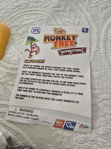 Kids Fun Educational Toy Monkey Tree Climbing Game (2005) | eBay