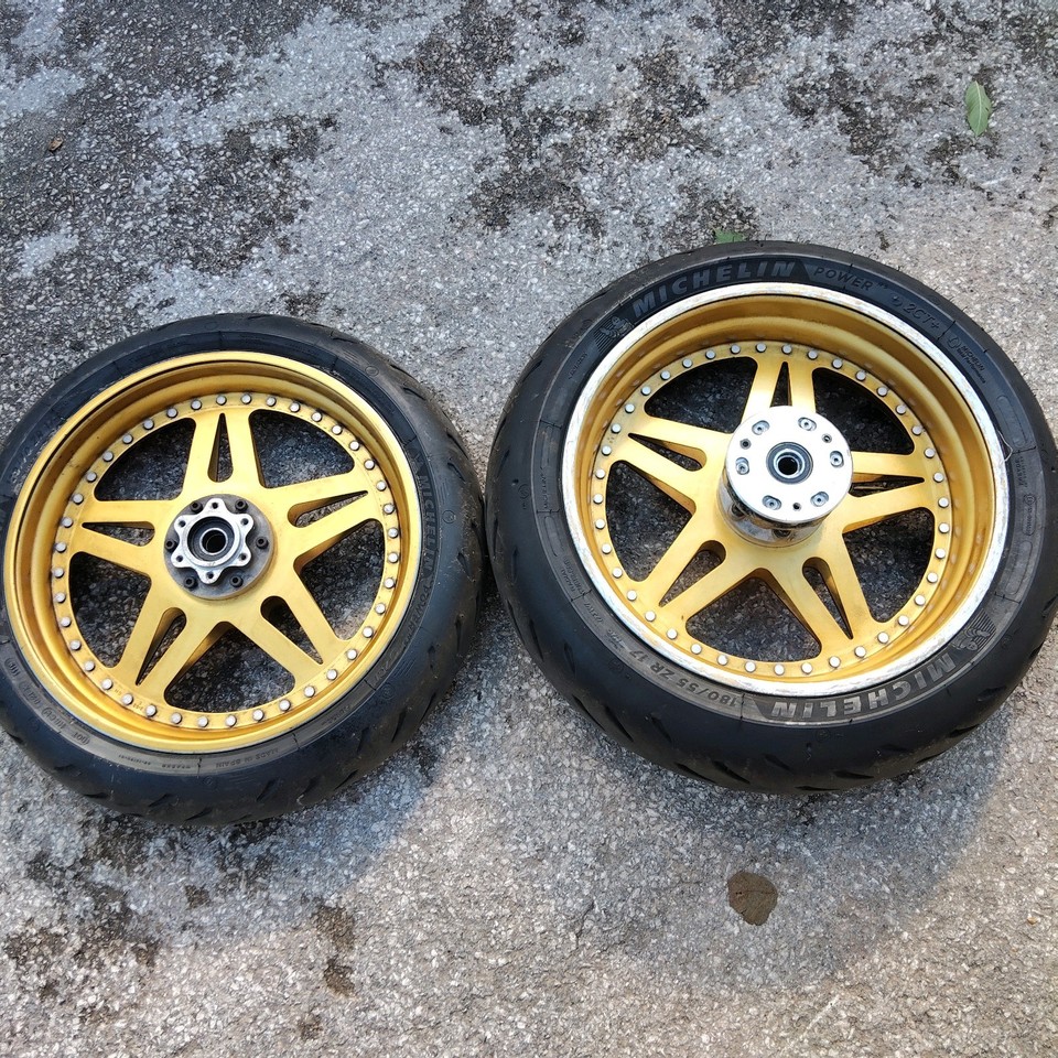 Pair Astralite Race Wheels 17" Harris Kawasaki Suzuki P&M Special | eBay UK