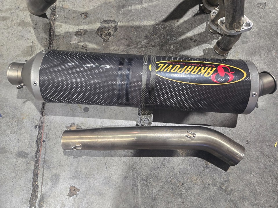 1999-2002 Yamaha R6 Akrapovic Full Exhaust | eBay