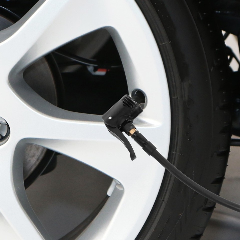 2 Pcs Brass Car Valve Adapter Air Chuck Motorcycle Tyre Inflator Thread ...