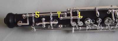 Advanced full-automatic oboe C key Silver plated keys | eBay
