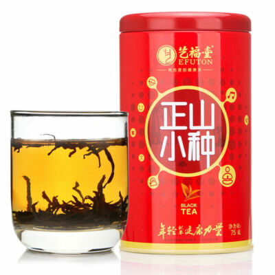 Black Tea Lapsang Souchong Chinese Herbal Tea 75g 中国茶叶包邮 红茶 特级红茶武夷山桐木关 ...
