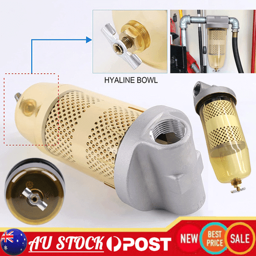 B10-AL Diesel Filter Fuel Water Separator Assembly 30 Microns Element ...