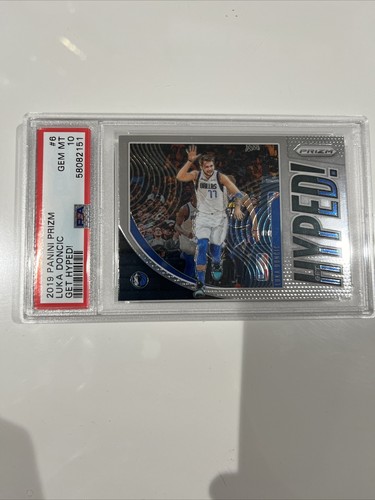 2019 Panini Prizm Luka Doncic Get Hyped! #6 PSA 10 GEM MINT | eBay