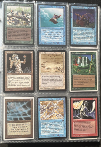 Huge Vintage MTG Collection, Alpha/Beta/Arabian Nights, 1000+ Cards! | eBay