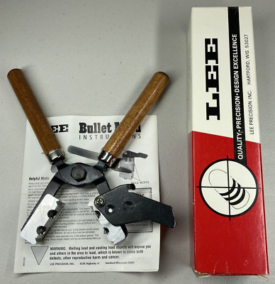 LEE Bullet Mold Double Cavity Mould TL358-158-SWC 90321 With Handles ...