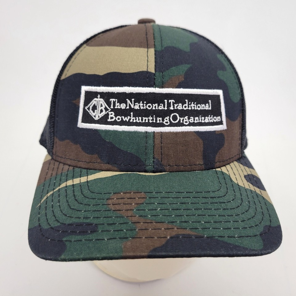 The National Traditional Bowhunting Association Hat Cap Hunting Camo ...