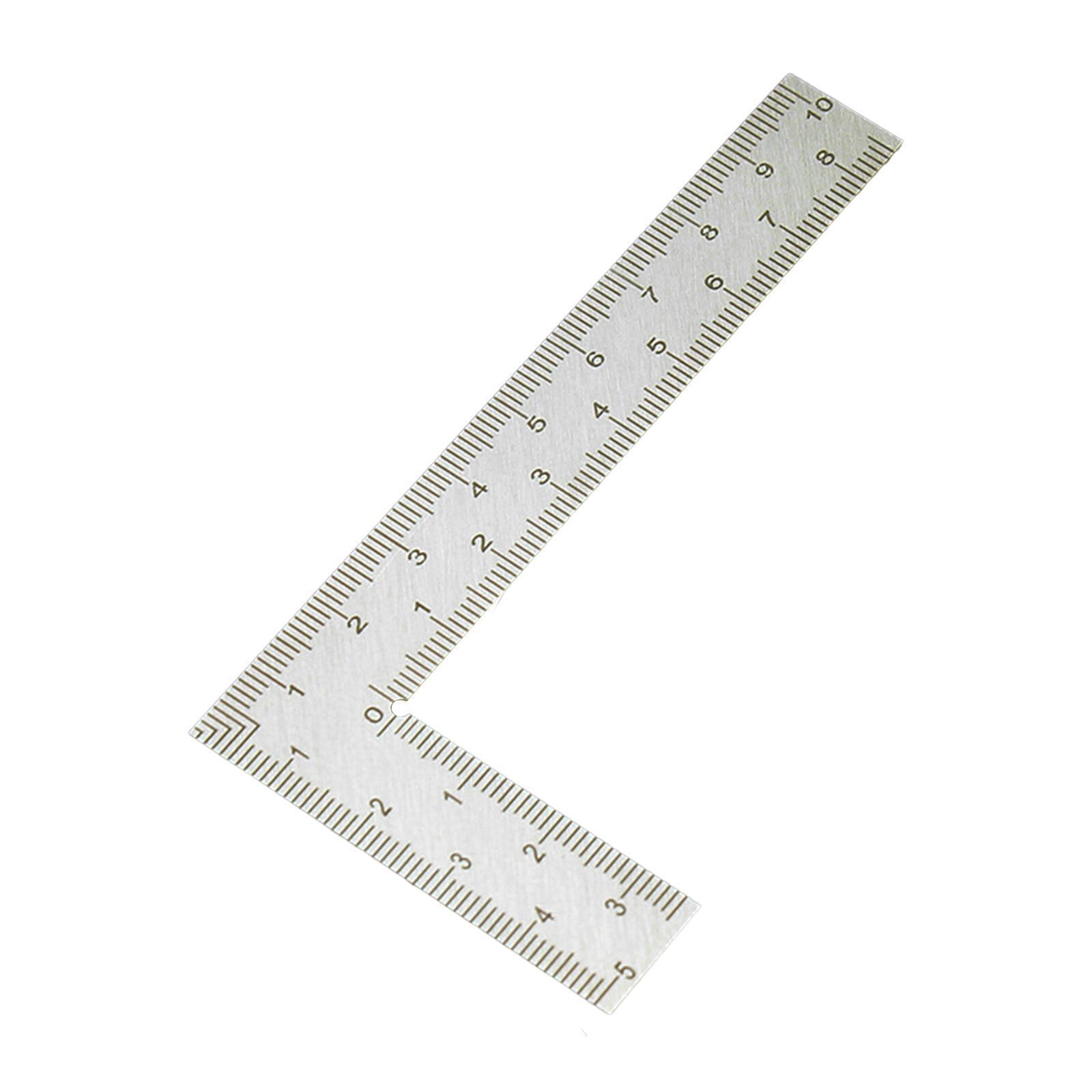 L Shaped Ruler Right Angle Ruler for Hobby Model Making Tools Drafting ...