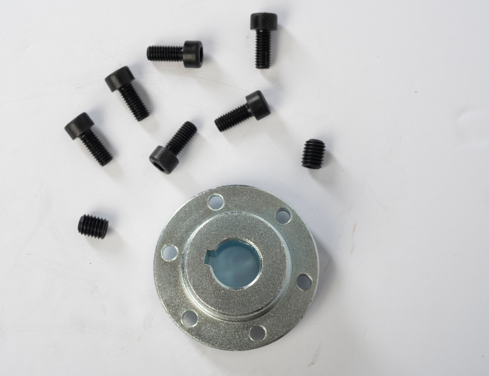 5/8" Axle Shaft Hub Adapter Sprocket Wheel 6 hole fix Drive keyed Axel ...