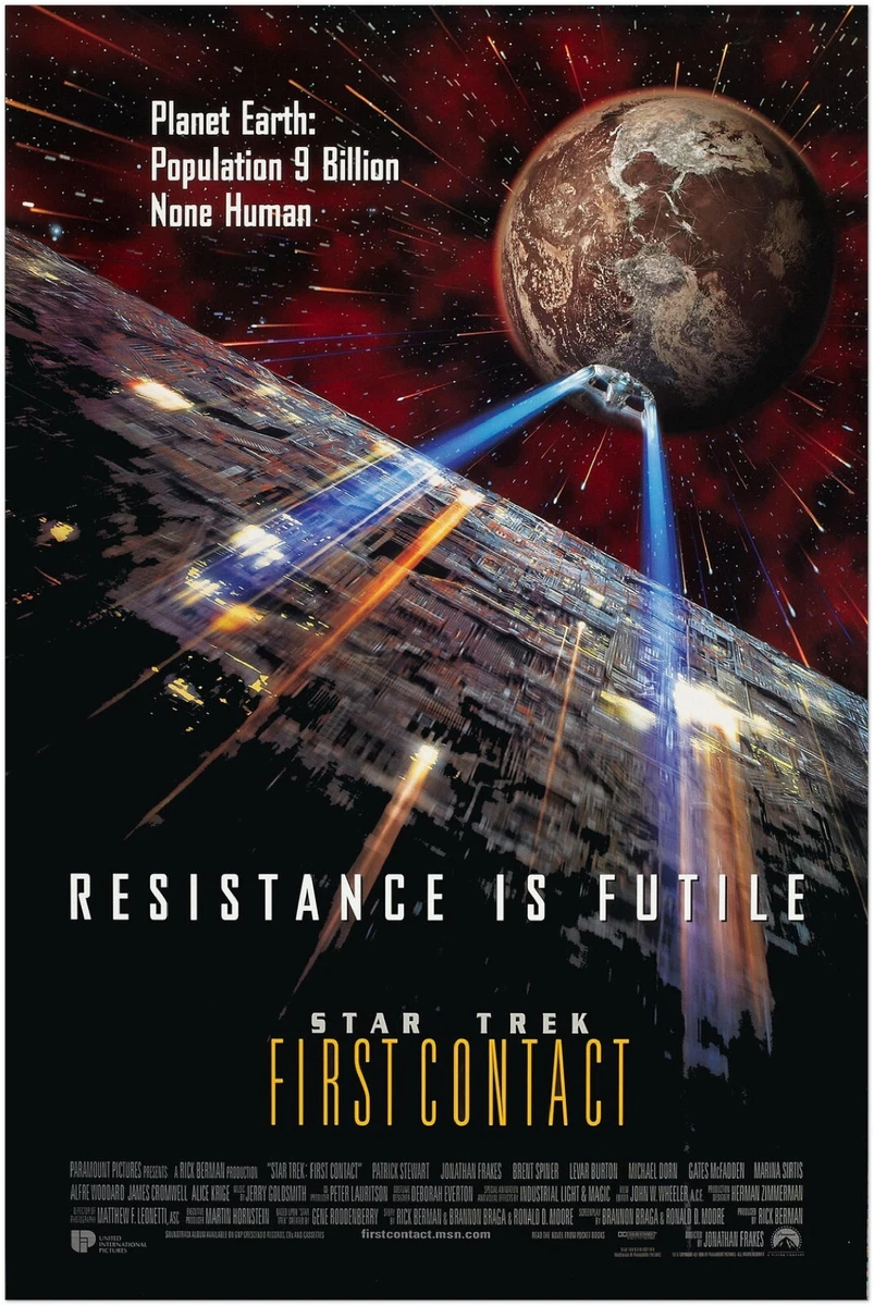 Star Trek First Contact Poster