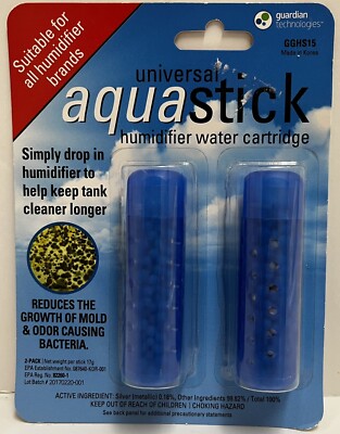 Guardian Technologies Universal AquaStick Humidifier Water Cartridge ...