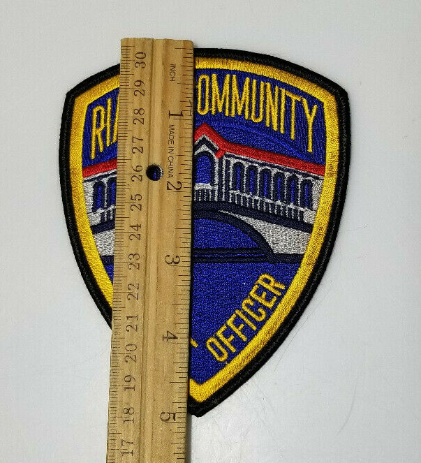 Police Security Patch Rialto Commuity service officer | eBay
