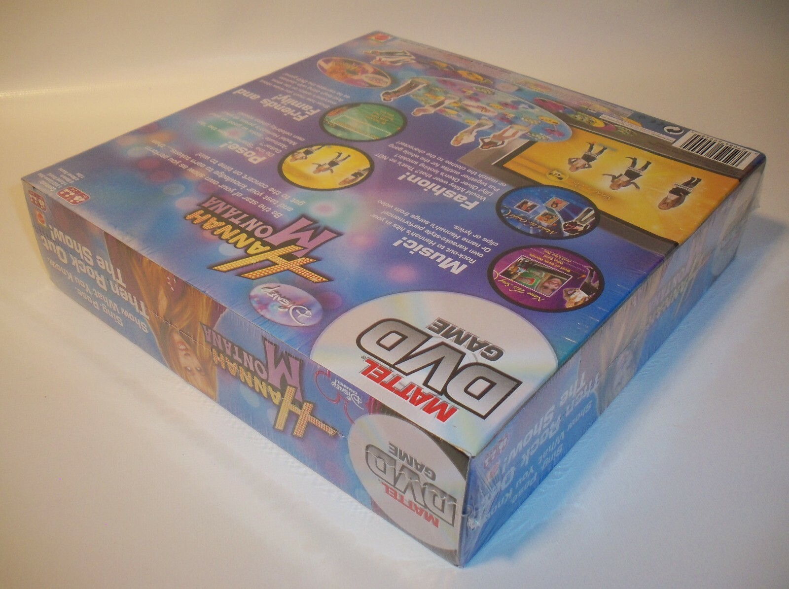 Hannah Montana Disney/Mattel DVD Game "Then Rock Out The Show" New ...