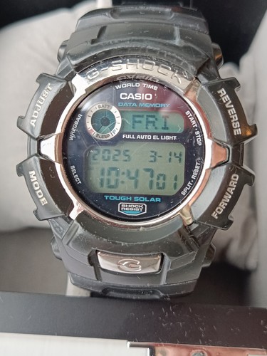 Vintage Casio G-SHOCK G-2310-1 Tough Solar M:2184 New Rechargeable ...