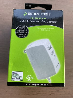 Enercell AC Power Adapter 18/24 VAC Model 273-321 Answering Machine ...