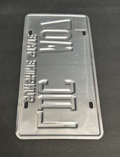 FLORIDA PERMANENT LICENSE PLATE — NFK 🍊 W56 — SUNSHINE STATE | eBay