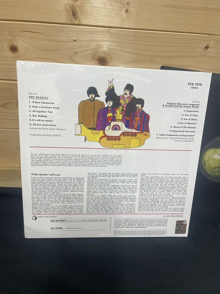 The Beatles, Yellow Submarine, Vinyl LP, new sealed | eBay UK