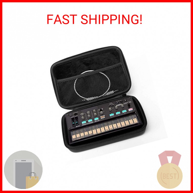 ANALOG CASES Korg Volca Case - Custom-Fitted Compact GLIDE Case for ...