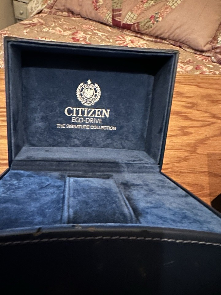 Citizen Men's Eco-Drive Watch Box, Papers, | eBay