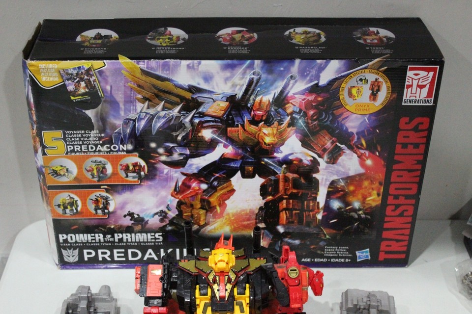 Transformers Hasbro 2017 Potp Power Of The Prime Predaking Combiner ...