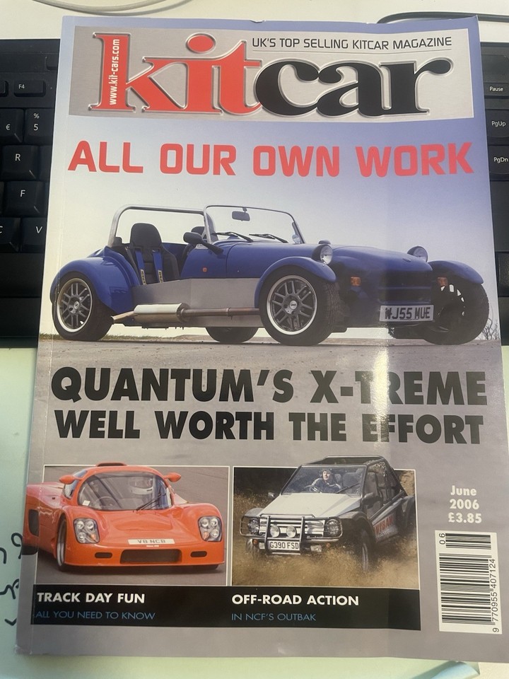 Quantum Extreme Kit Car Magazine Featured 1.6 | eBay UK