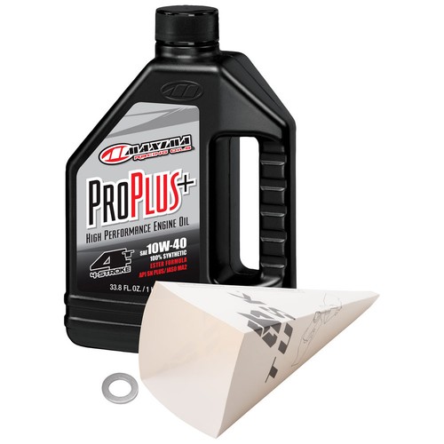 Tusk 2-Stroke Transmission Oil Change Kit Maxima Pro Plus Synthetic 10W ...