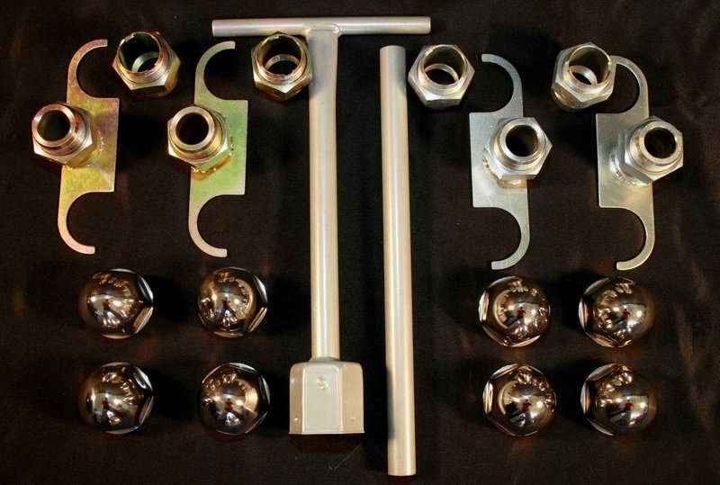 Isuzu NPR NQR NRR Wheel Simulators 19.5" 6 Lug Hubcaps | Stainless ...