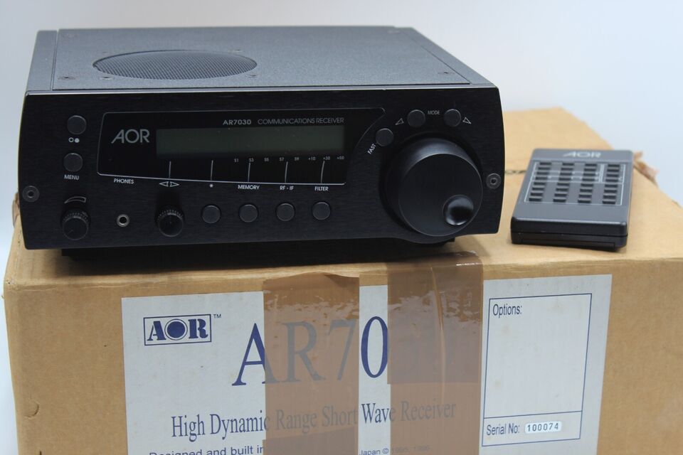 AOR AR7030 Desktop Communications Receiver Radio Shortwave VLF MF HF | eBay