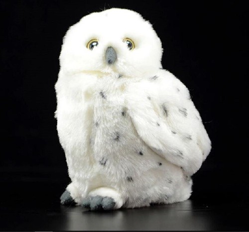 18cm Bald Eagle Bird Plush Toy Wild Stuffed Animal Soft Snowy Owl Doll ...