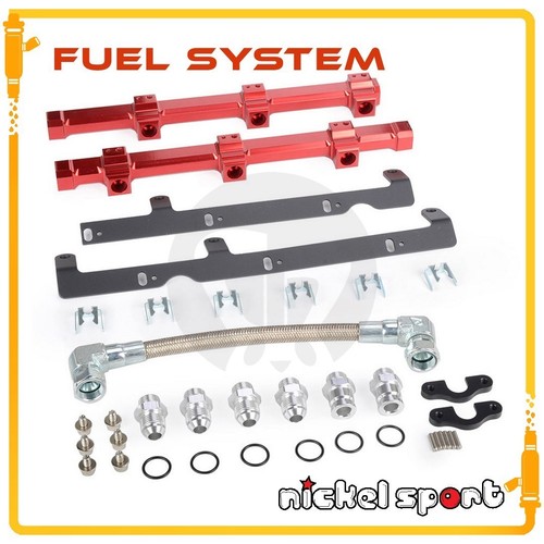 Racing High Flow Fuel Rail Line Set For Nissan GTR R35 VR38DETT / BLUE ...