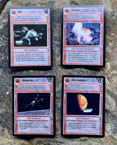 Star Wars CCG 1st Edition Sabotage Interrupt Card Lot. Light Side. | eBay