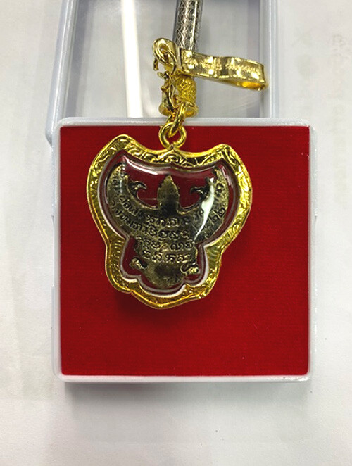 Garuda God Takrut Yant Diamond Armor Talisman Pendant Powerful Thai ...