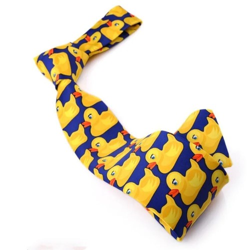 How I Met Your Mother Ducky Tie Rubber Duck Printed Tie New Necktie ...