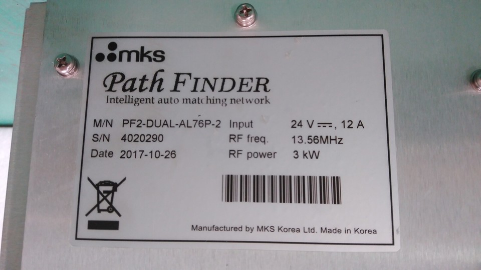 [Used] MKS / PF2-DUAL-AL76P-2 / PATH FINDER, RF DUAL GENERATOR, 13.56Mz ...