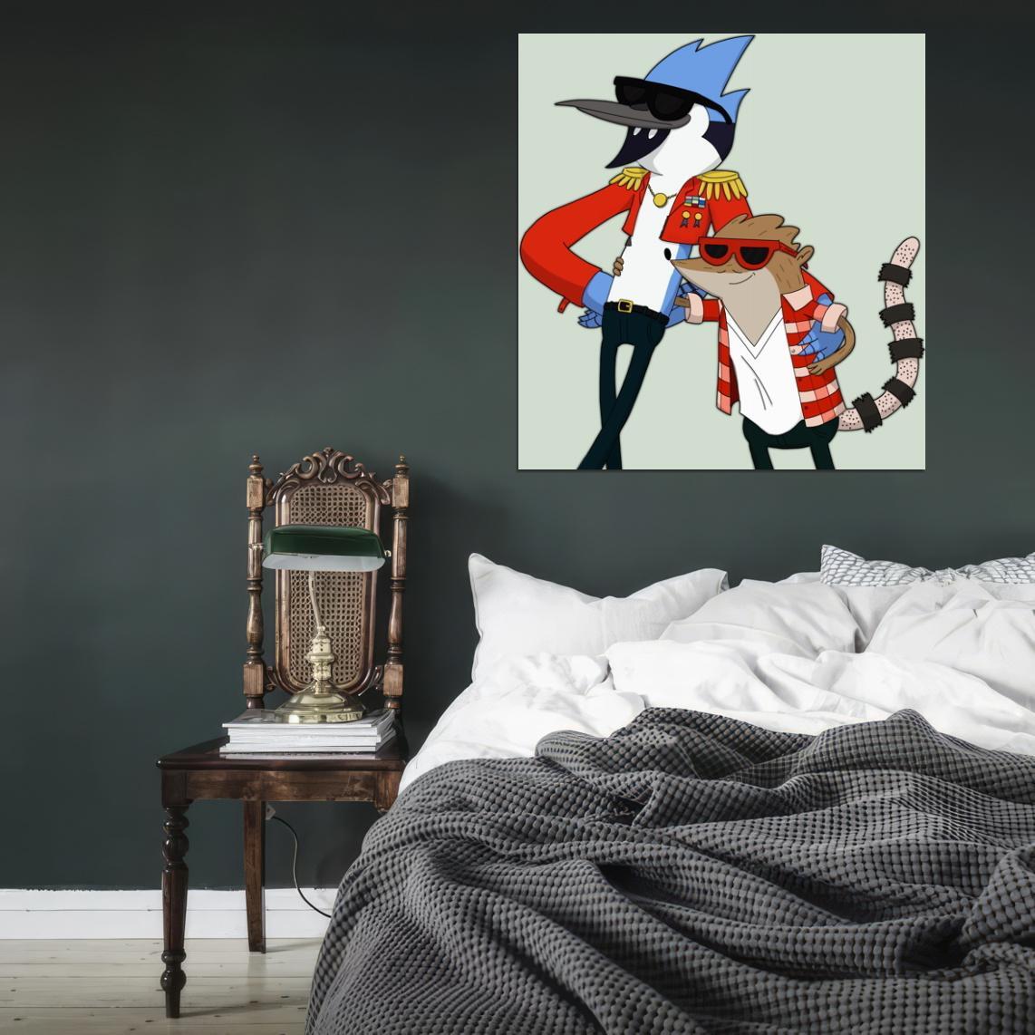 Regular Show Mordecai And Rigby Cool