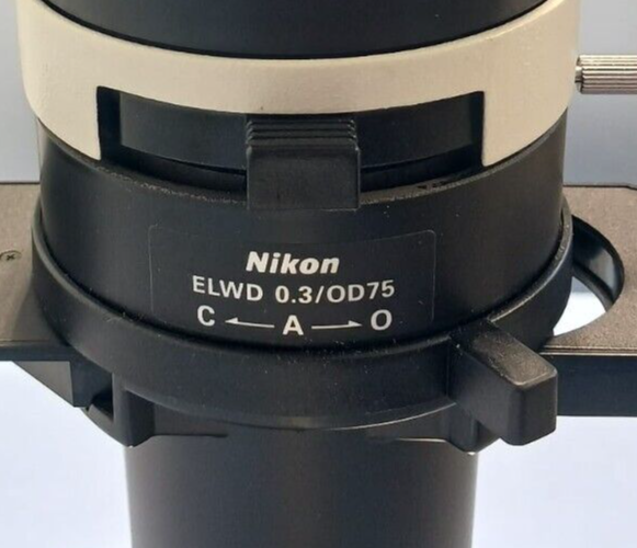 Nikon Eclipse TS100 Inverted Phase Contrast Binocular Microscope w ...