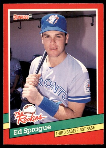 1991 Donruss The Rookies Ed Sprague Baseball Cards #14 | eBay