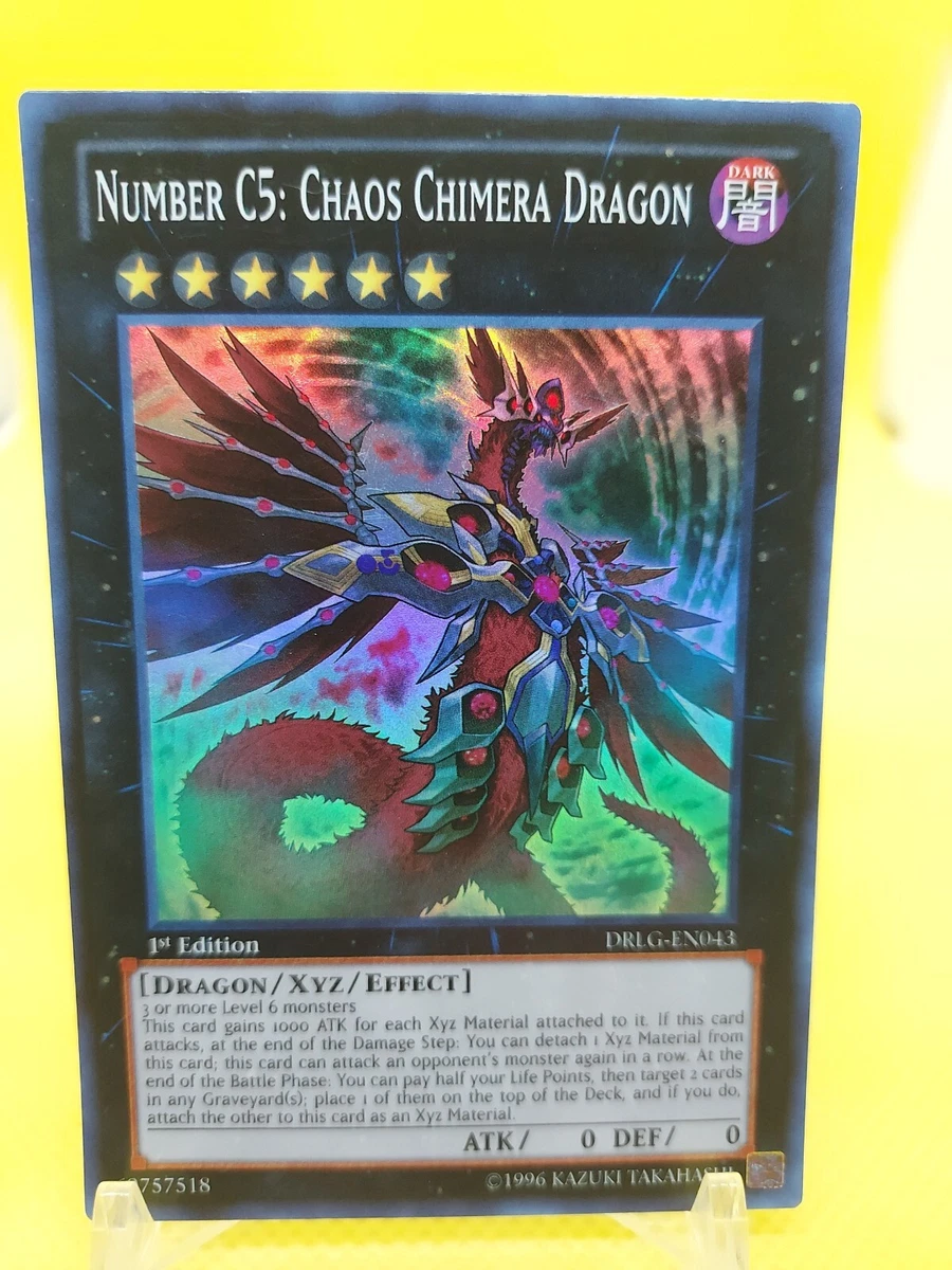 Yugioh Number C5 Chaos Chimera Dragon